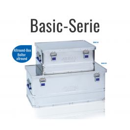 Alutec Aluminiumbox Basic 40 56x37x24.5 cm Silber | Puag